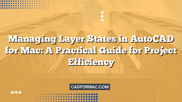 Managing Layer States In Autocad For Mac A Practical Guide For Project